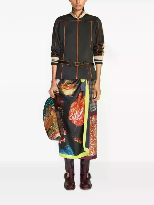 Dries Van Noten Jersey Track Jacket