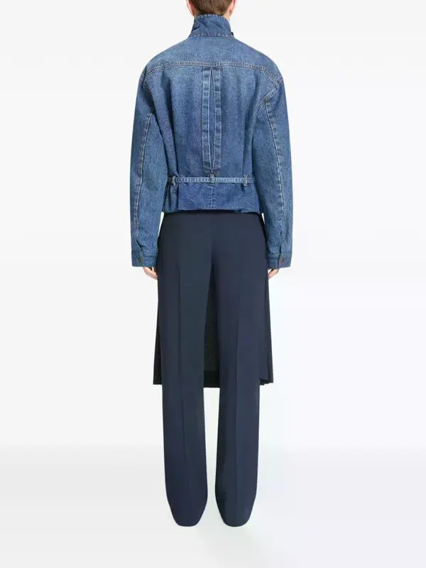 Dries Van Noten High-neck Denim Jacket
