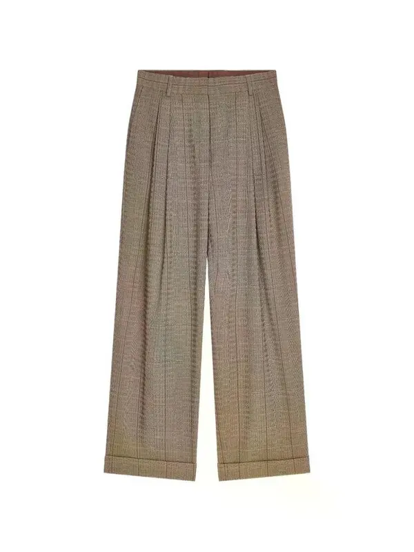 Dries Van Noten Pleated Wool Pants