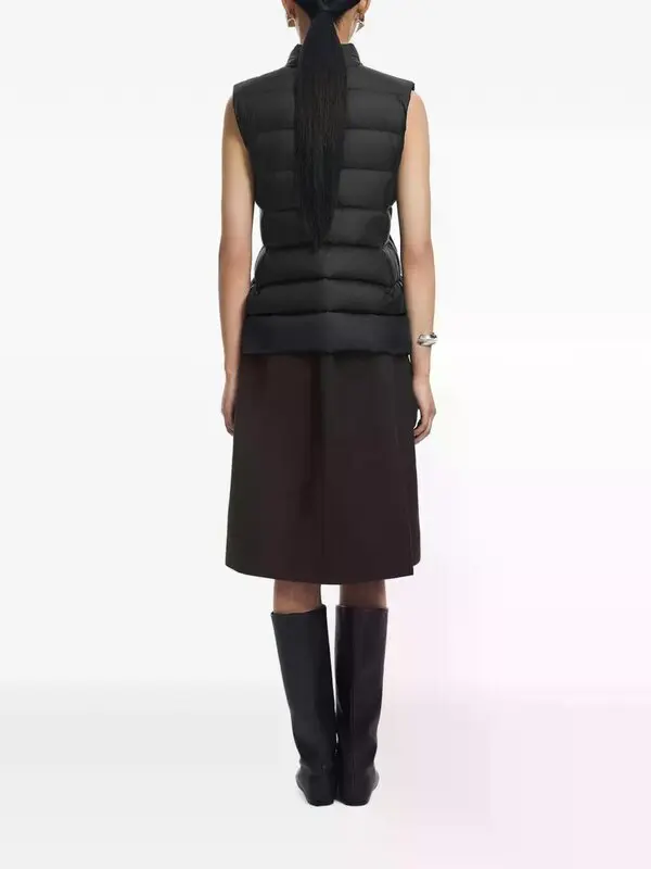 JNBY Quilted High-neck Gilet - Black