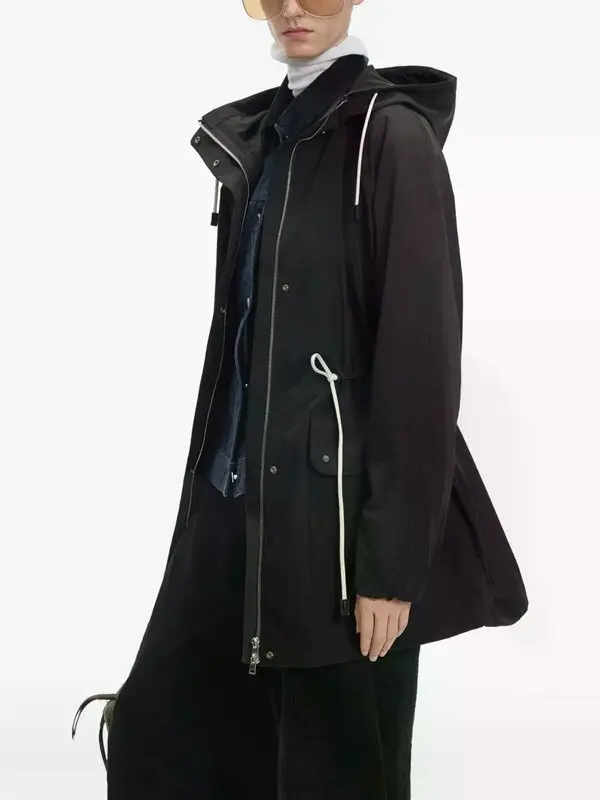 JNBY Raglan-sleeve Drawstring Trench Coat