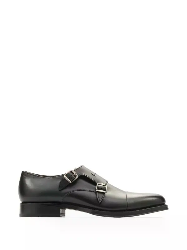LOTTUSSE Double-buckle Monk Shoes