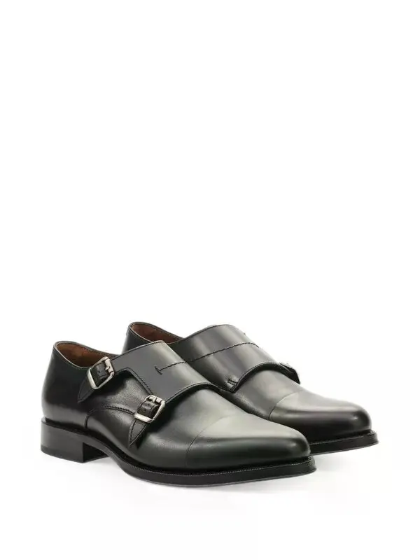 LOTTUSSE Double-buckle Monk Shoes