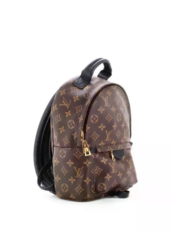 LOUIS VUITTON Palm Springs Monogram Canvas Pm Backpack - Brown