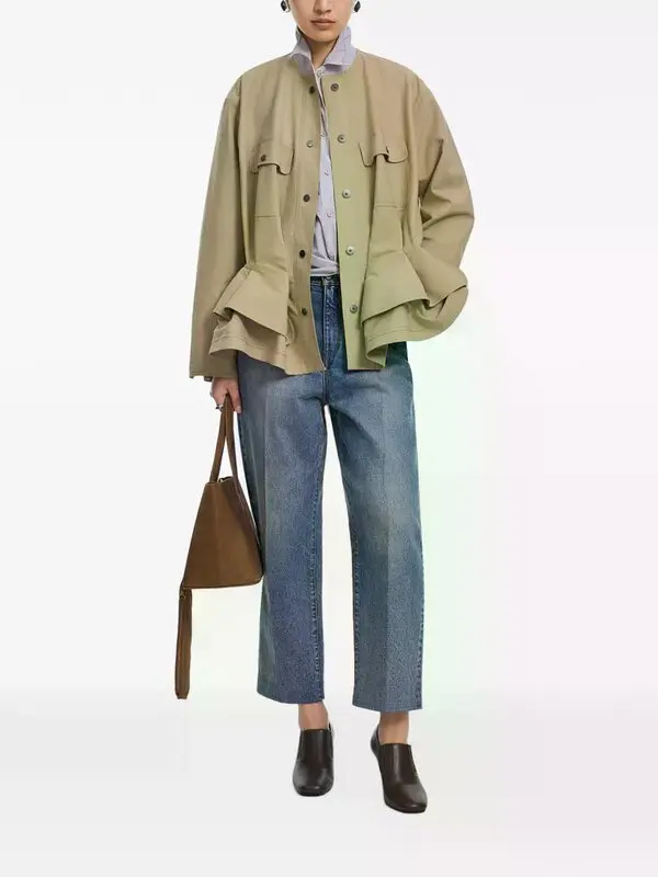 JNBY Draped-waist Cotton Jacket