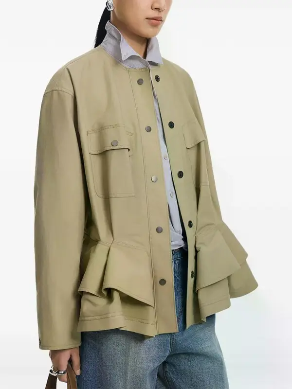 JNBY Draped-waist Cotton Jacket