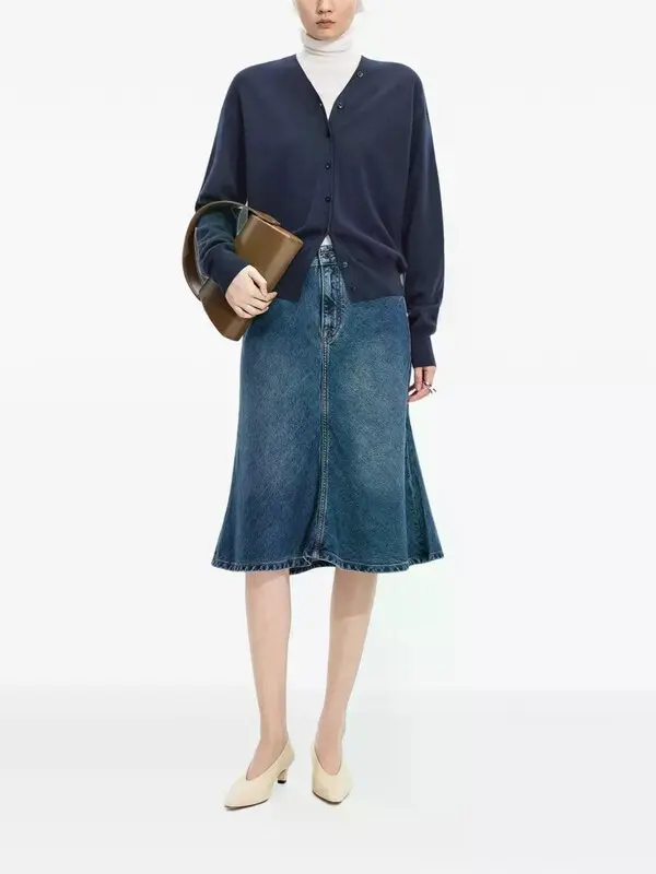 JNBY V-neck Drop-shoulder Cardigan