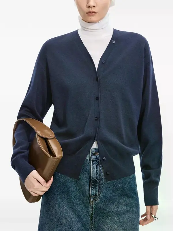 JNBY V-neck Drop-shoulder Cardigan