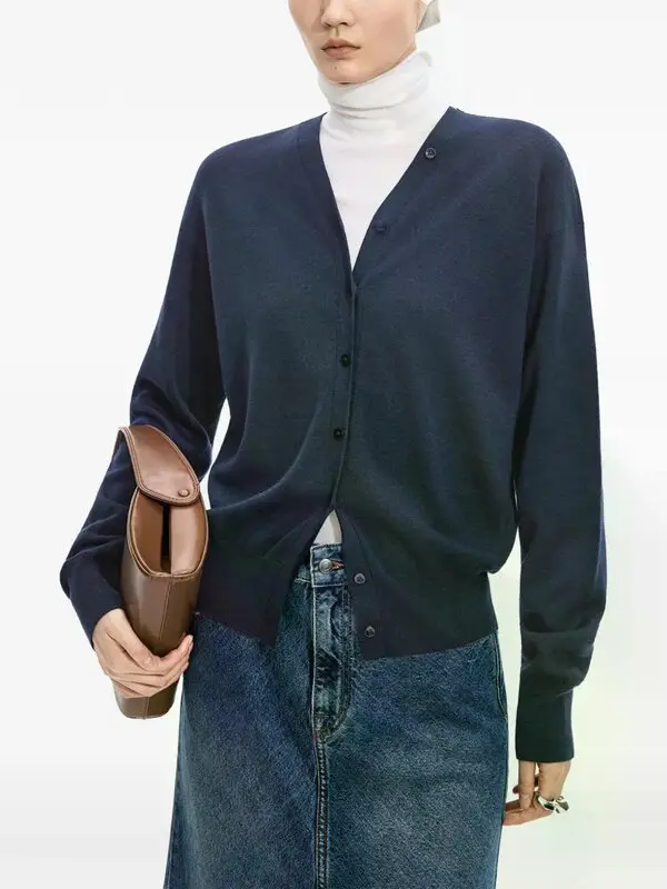 JNBY V-neck Drop-shoulder Cardigan