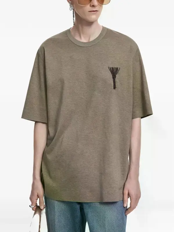 JNBY Knot-embroidery T-shirt