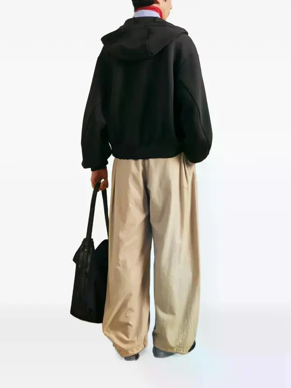 CROQUIS Relaxed-fit Curved-leg Trousers