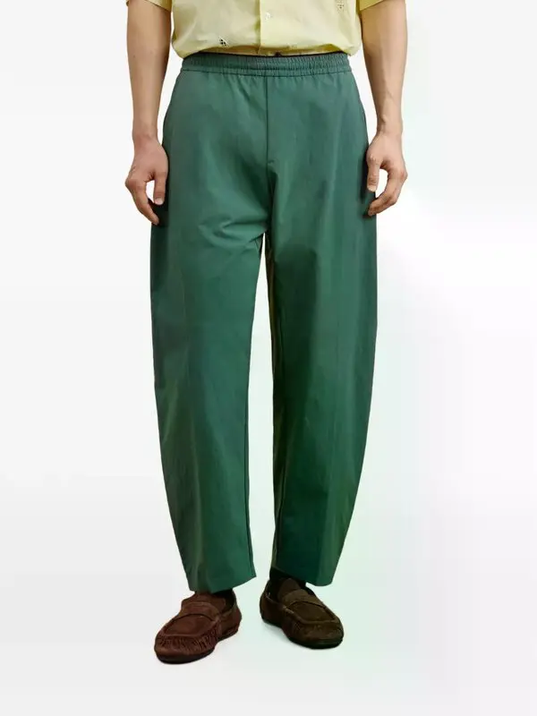 CROQUIS Relaxed-fit Curved-leg Trousers