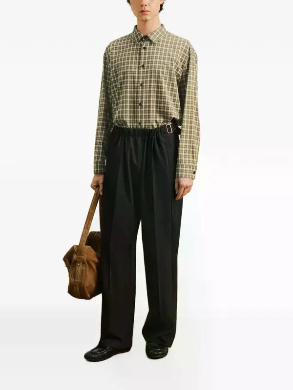 CROQUIS Check-pattern Relaxed-fit Shirt