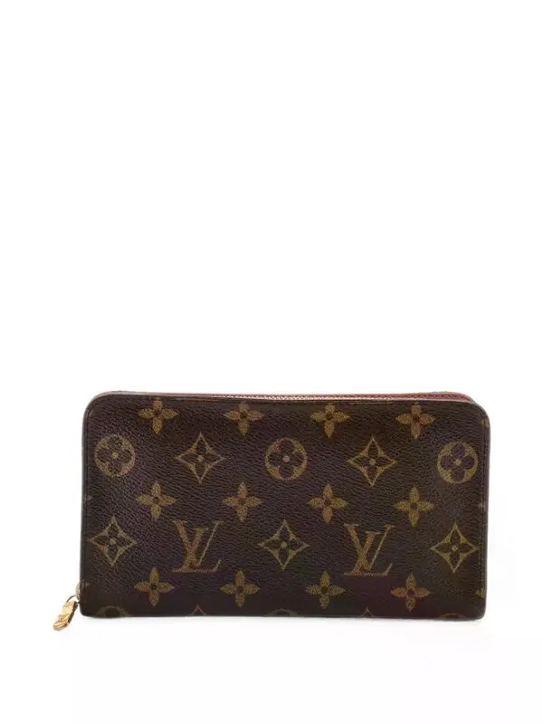 LOUIS VUITTON Porte-monnaie Zippy Wallet Monogram Canvas Small Wallets - Brown