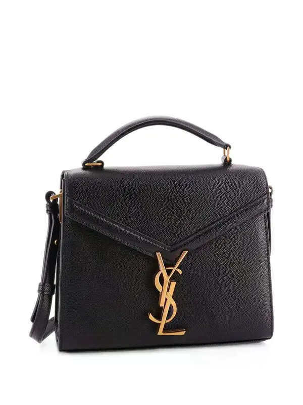 Saint Laurent Cassandra Top Handle Bag Leather Mini Shoulder Bag