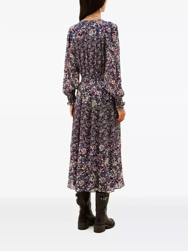 Ba&sh Kacy Floral-print Midi Dress