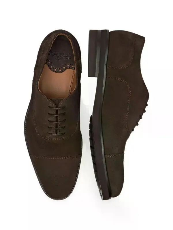 LOTTUSSE Holborn Suede Oxford Shoes