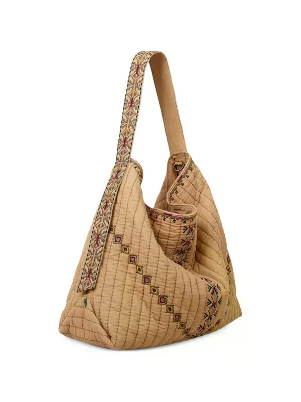 Ba&sh Large Lenny Embroidered Tote Bag
