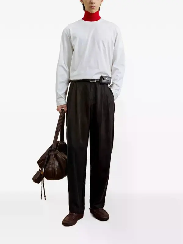CROQUIS Pleated Tapered Trousers