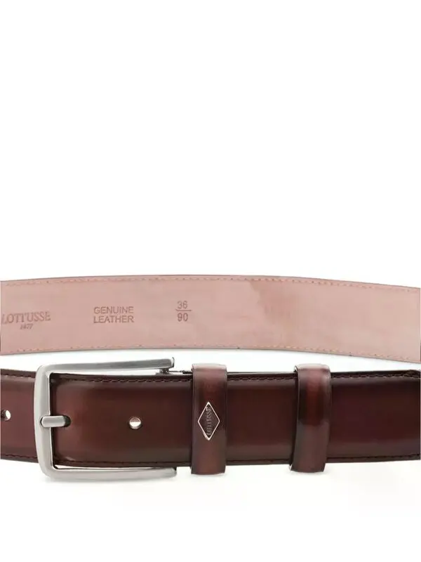 Lottusse 1877 Bear Polished-finish Buckle Belt