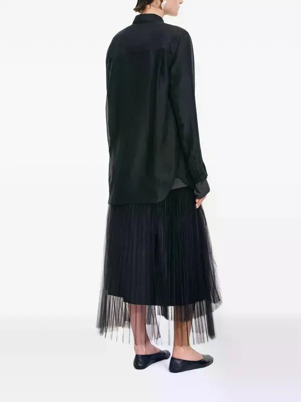 JNBY Long-sleeved Organza Shirt