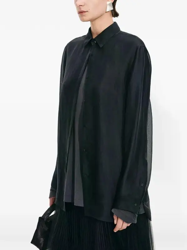 JNBY Long-sleeved Organza Shirt