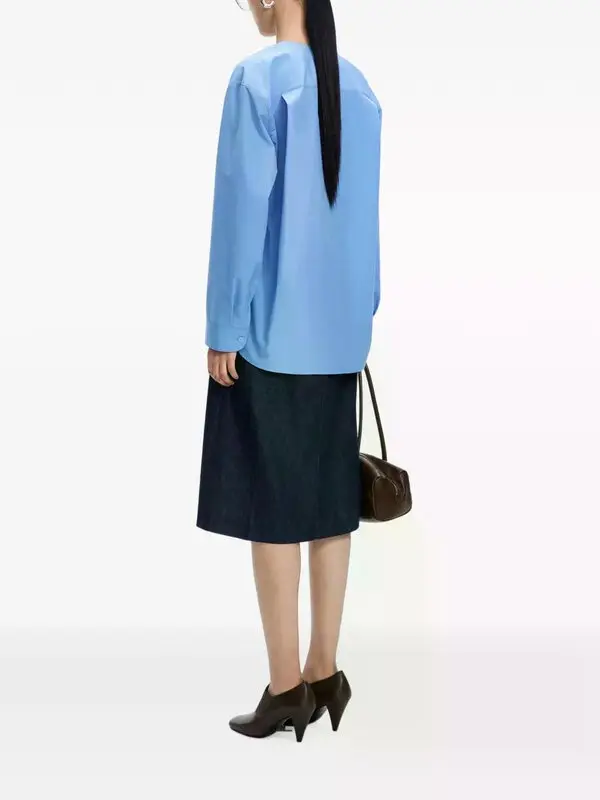 JNBY Drawstring-waist Draped Shirt