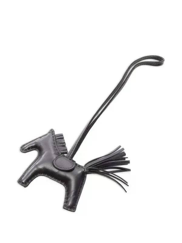 Hermès Pm Rodeo Horse Bag Charm - Black
