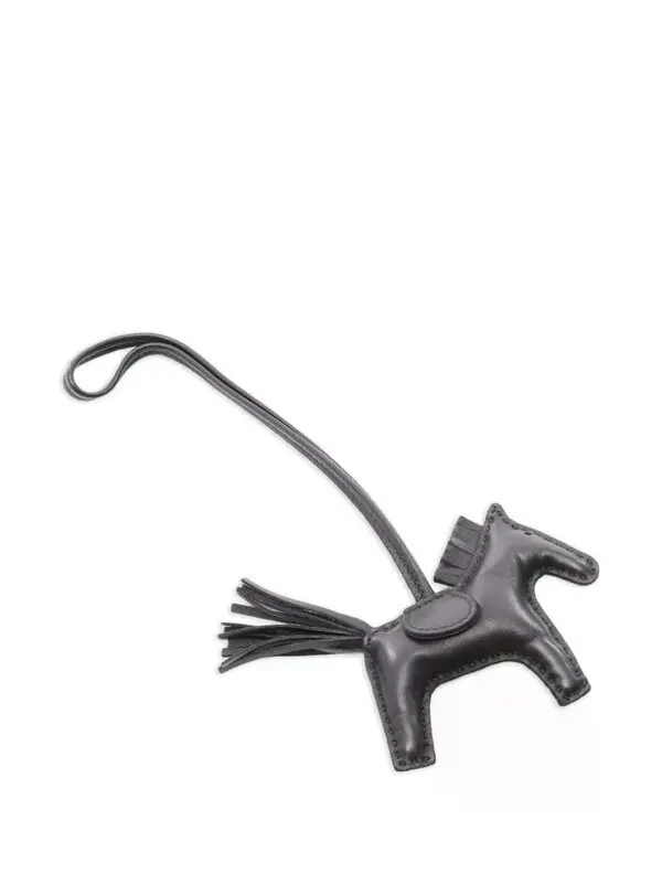 Hermès Pm Rodeo Horse Bag Charm - Black