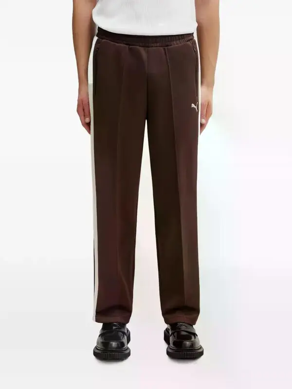 PUMA Side-stripe Track Pants - Brown