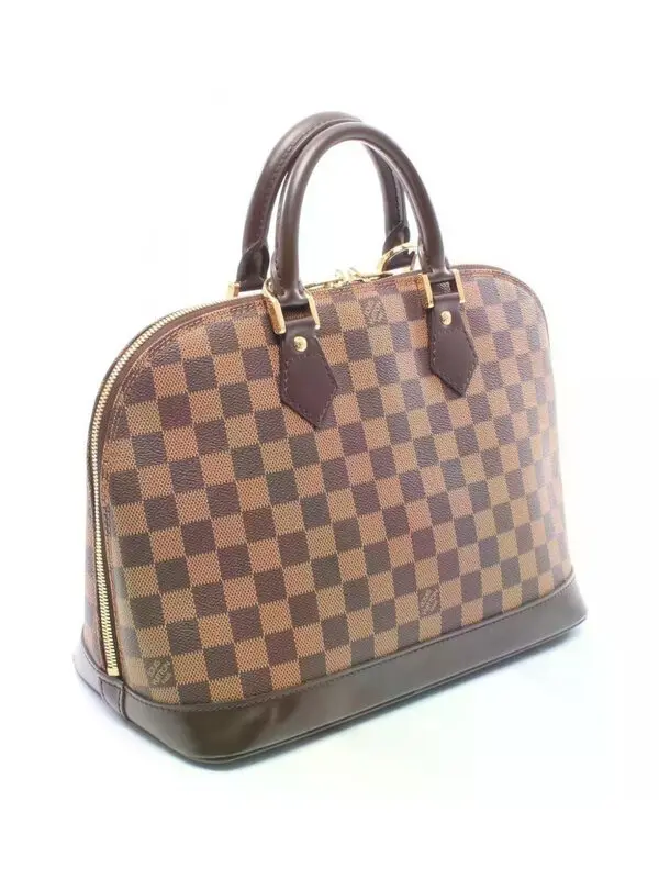 LOUIS VUITTON Alma Damier Ebene Handbag