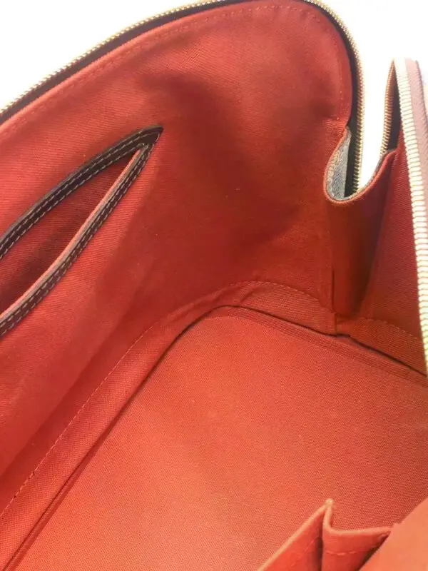 LOUIS VUITTON Alma Damier Ebene Handbag
