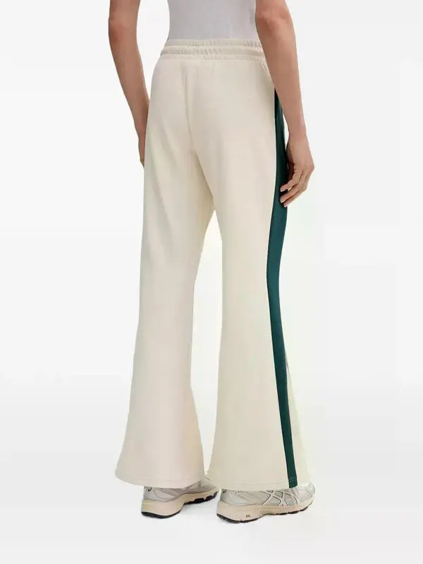 PUMA Logo Embroidered Flared Trousers