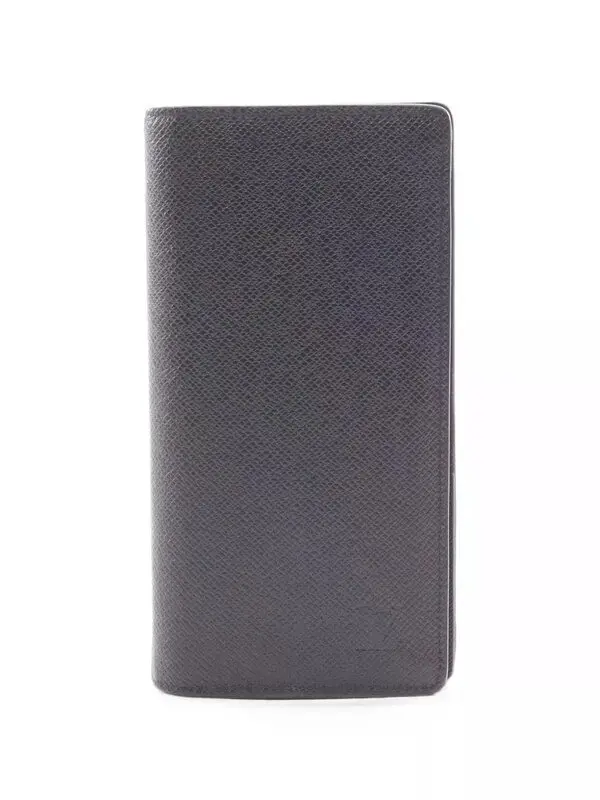 LOUIS VUITTON 2021 Brazza Taiga-leather Long Wallet