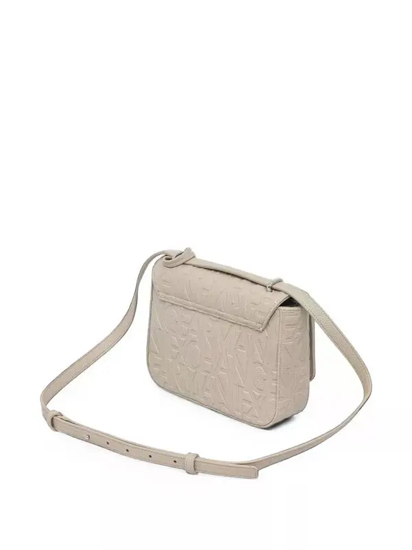 Armani Exchange Embossed Logo Crossbody Bag