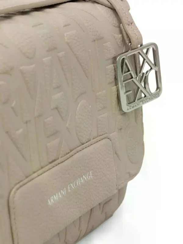 Armani Exchange Embossed Logo Crossbody Bag