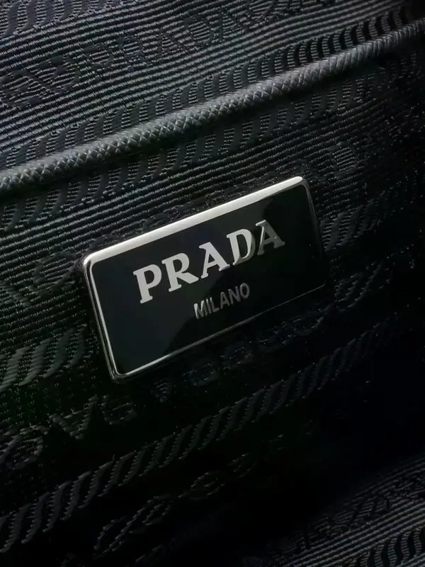 Prada Robot Motif Backpack
