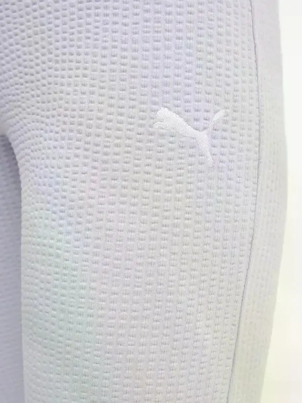 PUMA Dare To Waffle-knit Flared Leggings