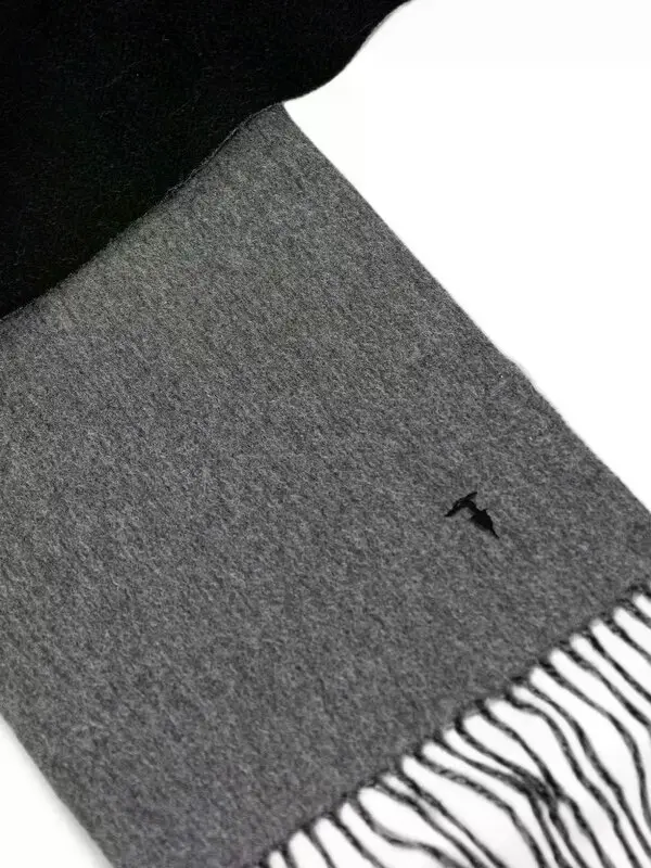 TRUSSARDI Fringed-edge Scarf