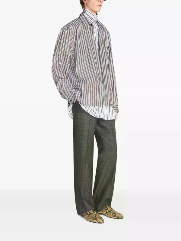 Dries Van Noten Double-layer Cotton Shirt