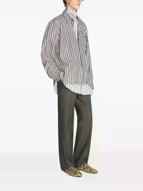 Dries Van Noten Double-layer Cotton Shirt