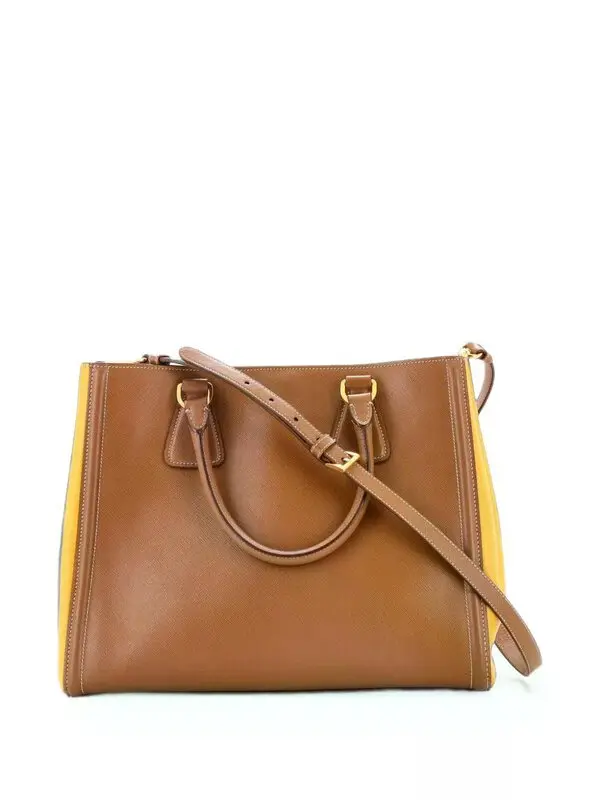 Prada Convertible Saffiano Leather Medium Tote Bag
