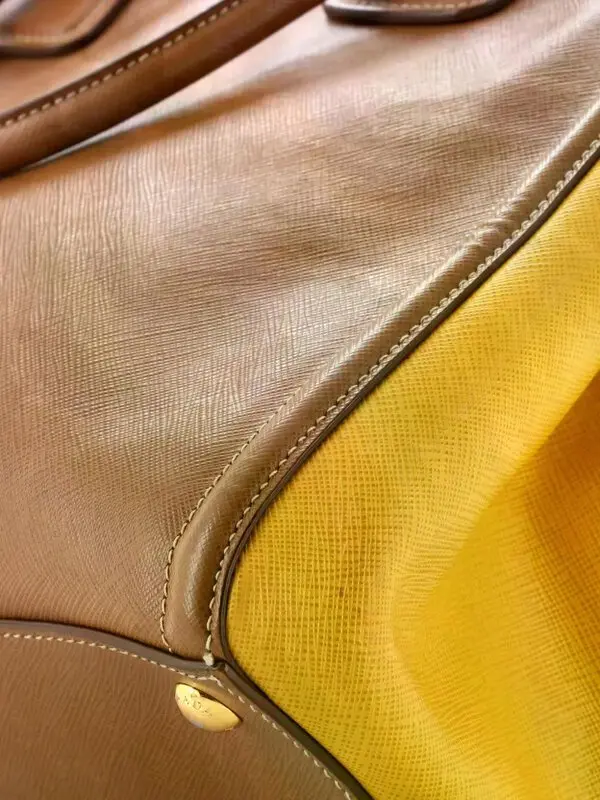 Prada Convertible Saffiano Leather Medium Tote Bag