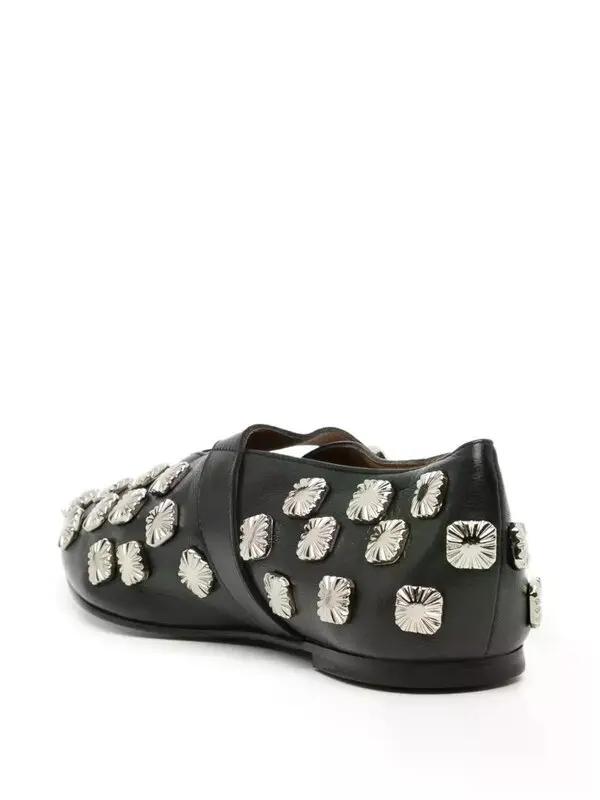 Toga Stud-embellished Buckle-fastening Pumps