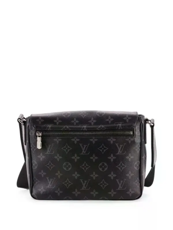 LOUIS VUITTON District Messenger Bag Monogram Eclipse Canvas Mm Crossbody Bag - Black