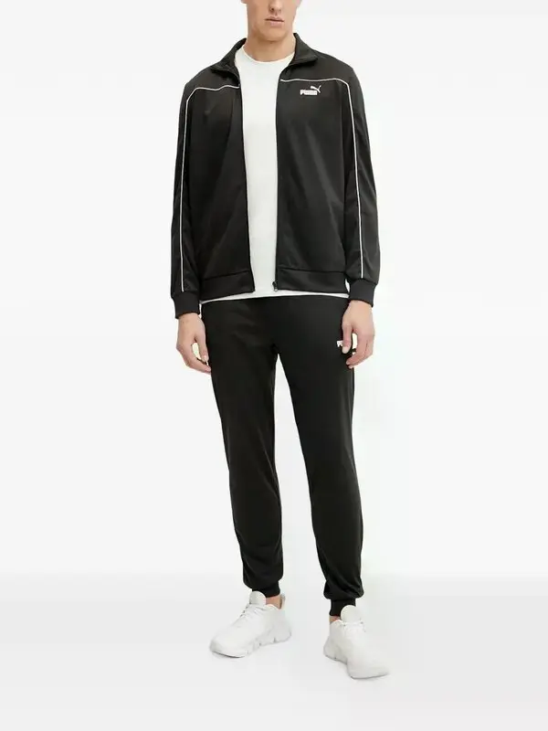 PUMA Logo-print Piped Track Jacket