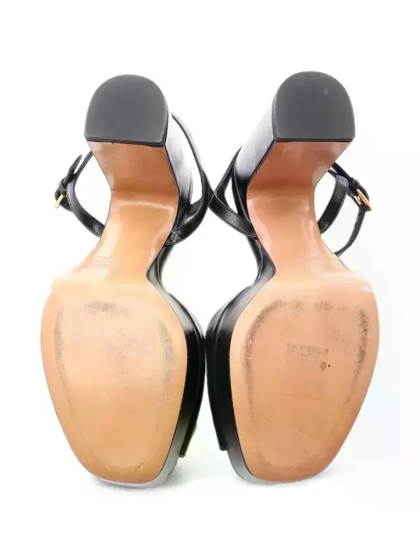 Valentino Garavani 2010s V-logo Platform Sandals