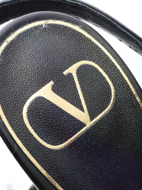 Valentino Garavani 2010s V-logo Platform Sandals