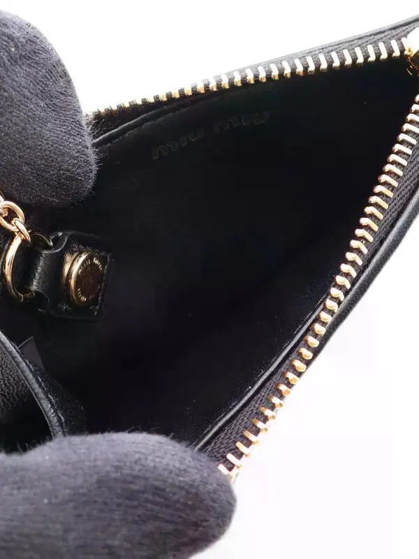 Miu Miu 2020s Matelassé Quilted Coin Purse