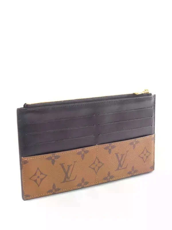LOUIS VUITTON 2021 Reverse Monogram Long Wallet - Brown